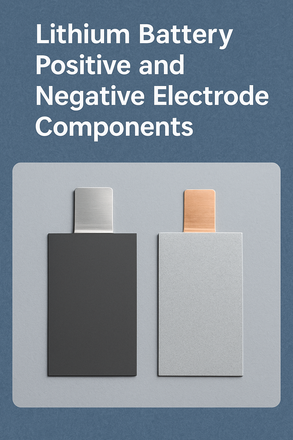 Lithium battery positive and negative electrode components – LYW